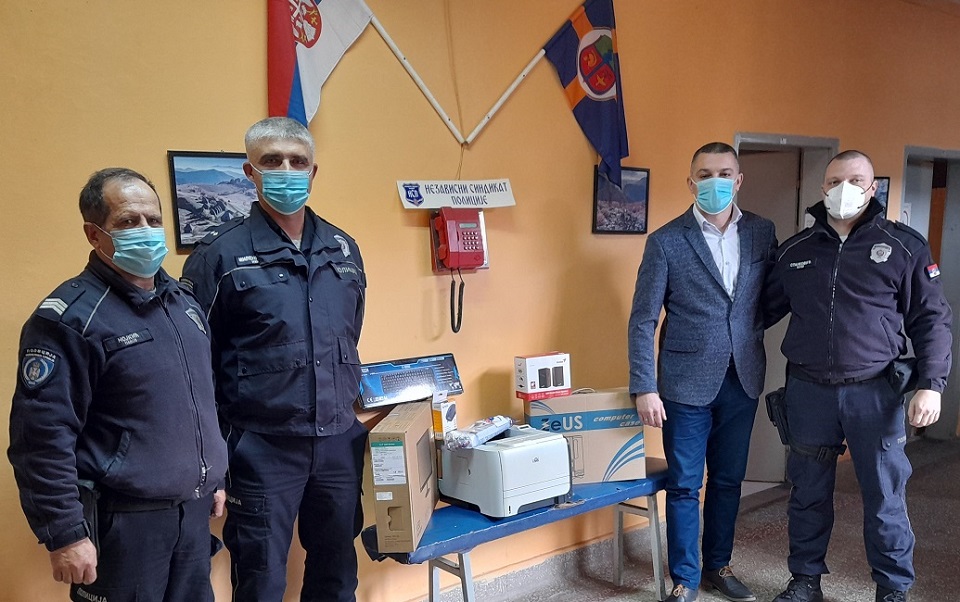 KC Zaječar: Pomoć u informatičkom opremanju Policijskog odeljenja Salaš