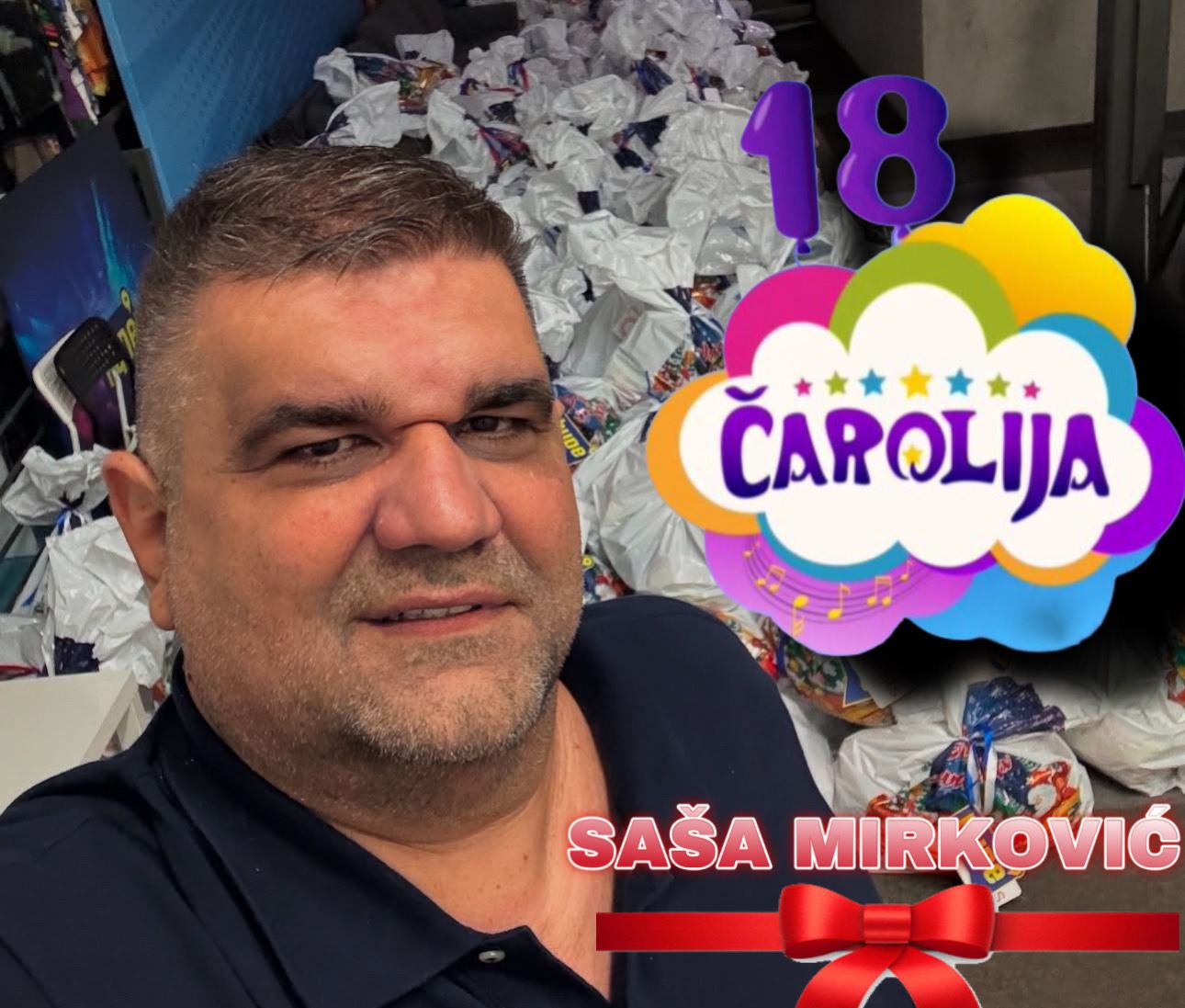 "Novogodišnji paketići za svu decu sa Čarolije su spremni": Saša ...