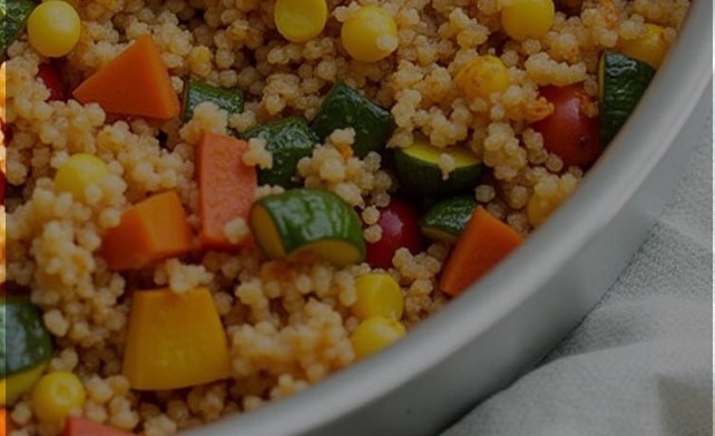 KUS KUS SALATA SA PILETINOM!