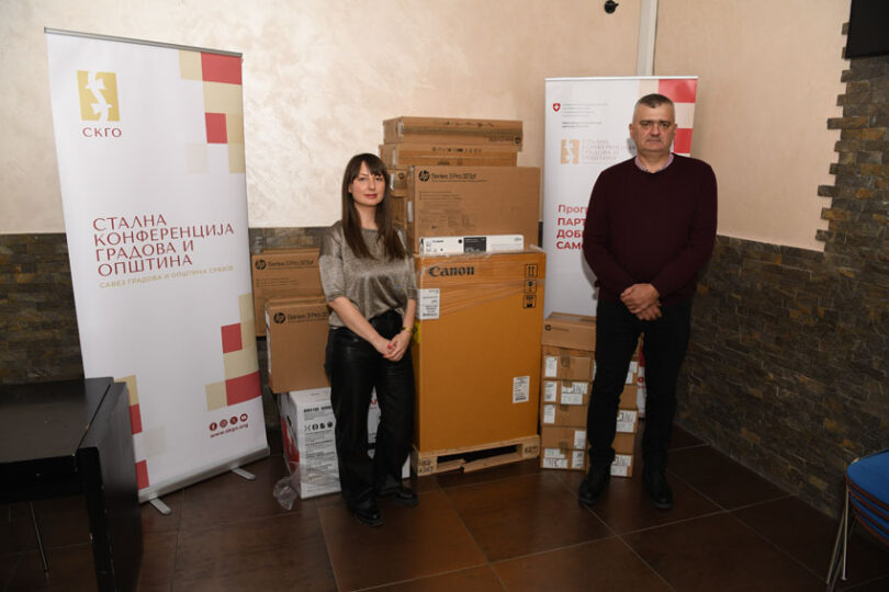 Gradu Zaječaru uručena oprema za unapređenje rada uprave